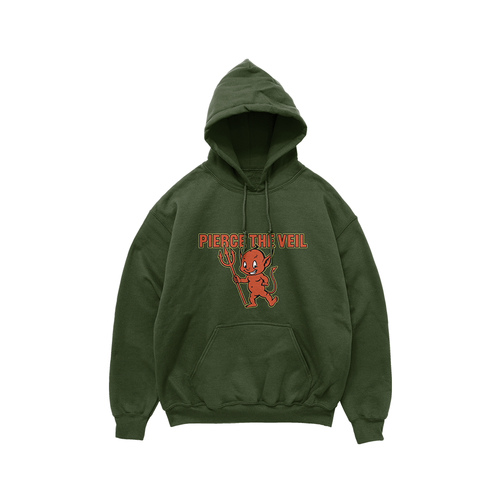 Devil Green Hoodie - Pierce The Veil Official Store