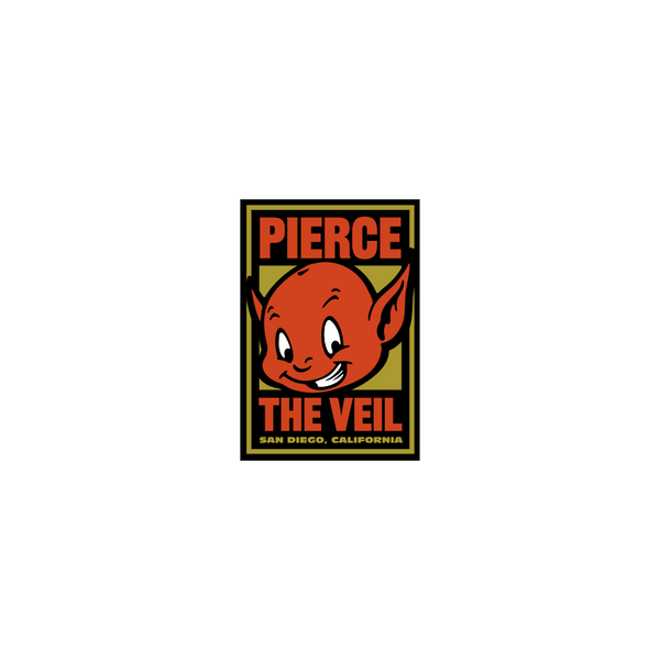 Devil Head Sticker - Pierce The Veil Official Store